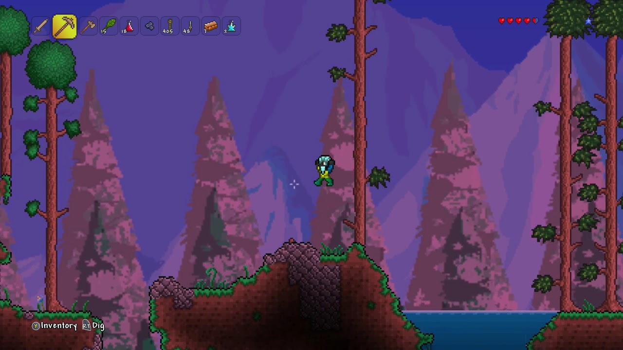 Terraria solo Episode 1 - YouTube