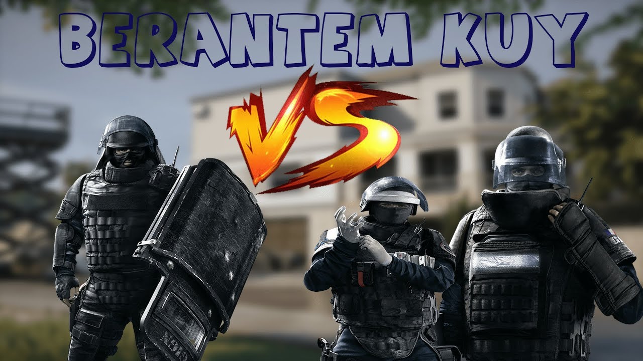 MONTAGNE VS DOC & ROOK - RAINBOW SIX SIEGE INDONESIA - YouTube