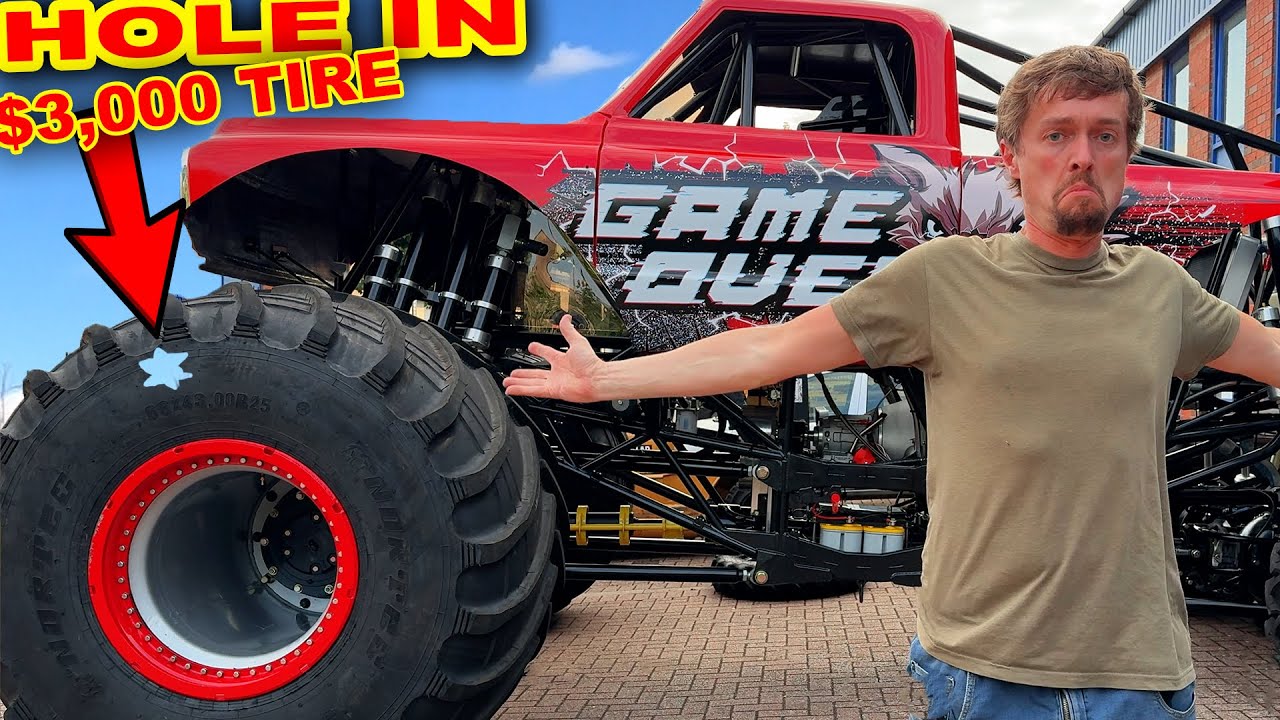 Kevin Talbot's DIY Monster Truck has expensive problems - YouTube