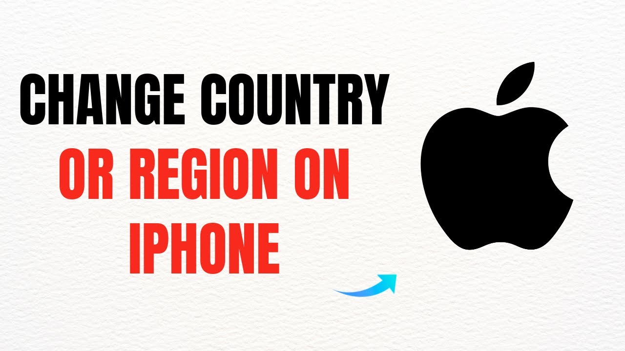 How to Change Country or Region on iPhone – Full Guide - YouTube