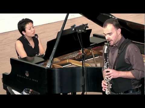 Beethoven: Sonata for Pianoforte and (Basset) Horn; Mvt. II (Ashley Smith, Clarinet; Aura Go, Piano)