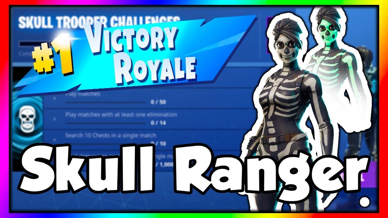 "NEW" SKULL RANGER SKIN, BRAND NEW HALLOWEEN SKIN!!!! (Fortnite: Battle ...