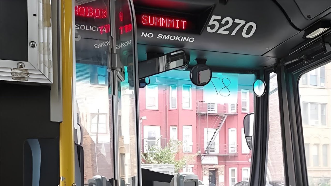 NJT: Route 87 - Hoboken-PATH Via Journal Square {5270} - YouTube