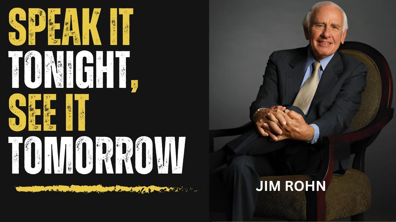 Say These Words Every Night for Success I Jim Rohn Motivation Best ...