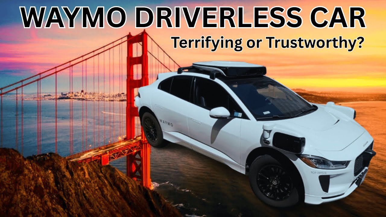 Waymo One - Driverless Car Jaguar I-Pace EV - San Francisco California ...