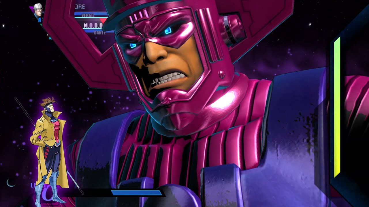 Gambit(Playable)/Dante/Vergil UMVC 3! | Arcade Mode - YouTube