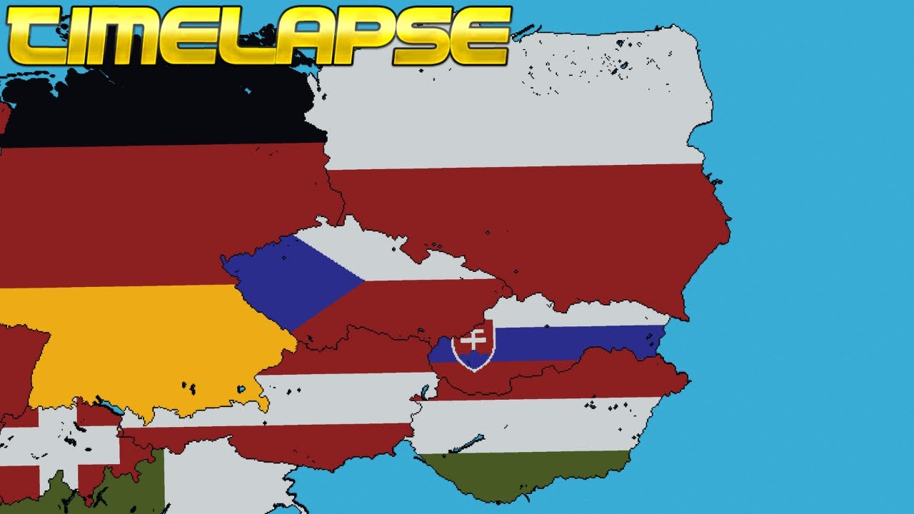 Visegrád Group - Huge Scale World Flag Map [Part 6] [Minecraft] - YouTube