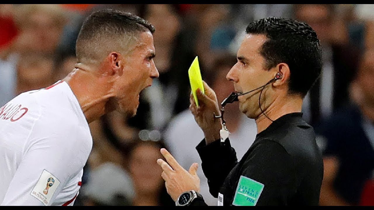 ! Cristiano Ronaldo Revenge On Referees - YouTube