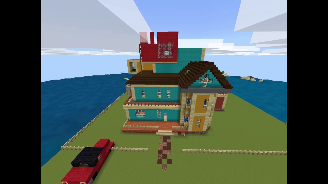 My announcement of Hello Neighbor Minecraft Act 3 Tour. - YouTube