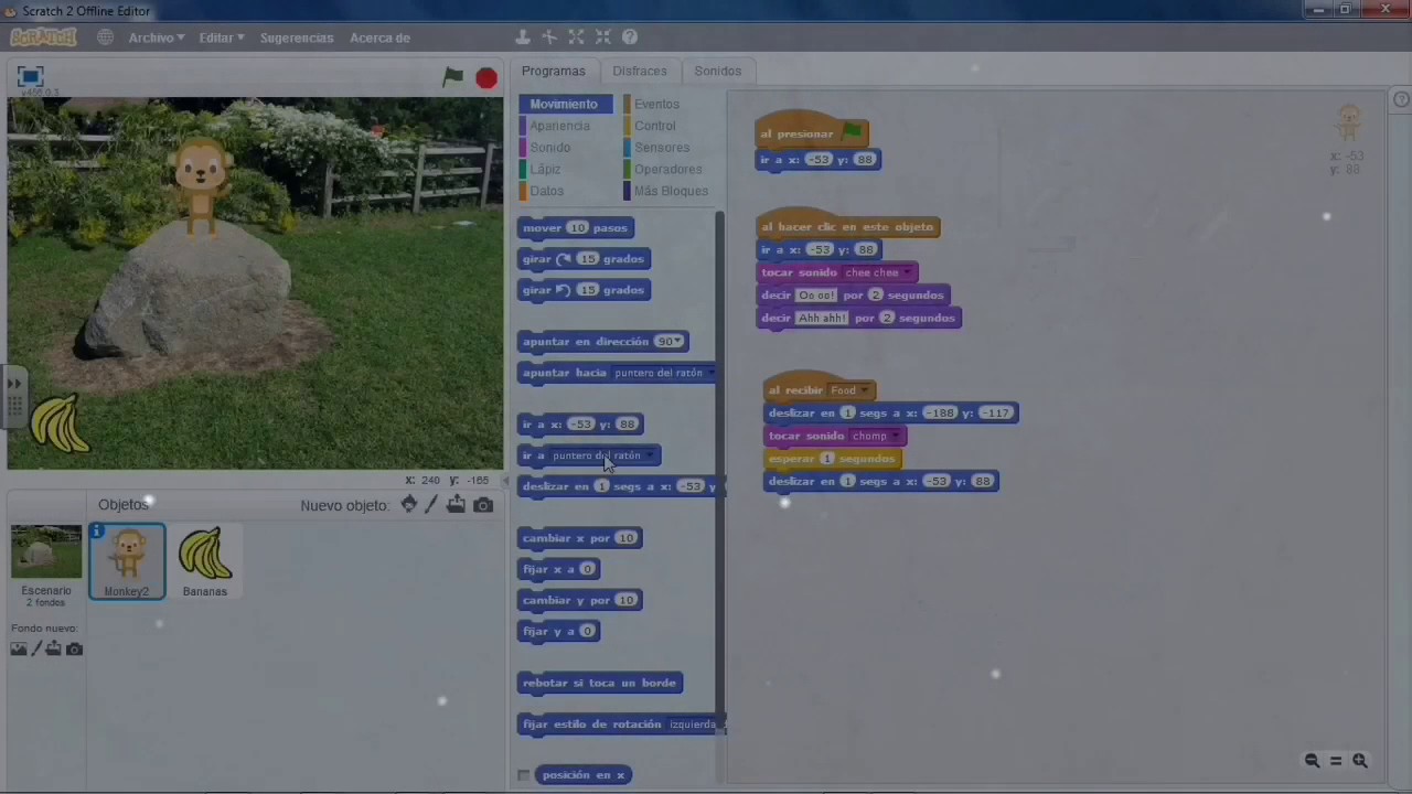 Tutoriales Scratch. Mascota Virtual 03 Jugar - YouTube
