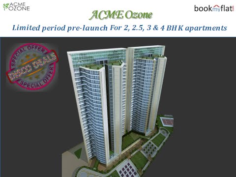 Walkthrough of ACME Ozone in Thane(West), Mumbai by bookmyflat.com ...