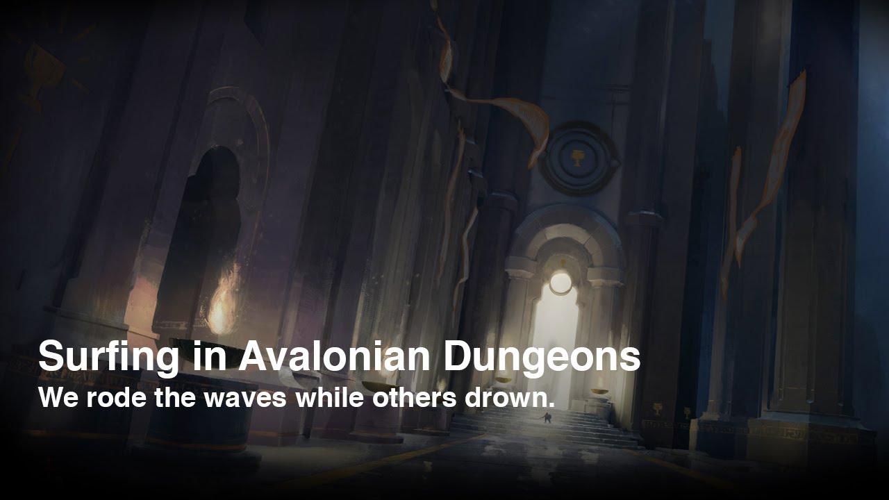Albion Online PVP - Surfing Ava Dungeons - YouTube