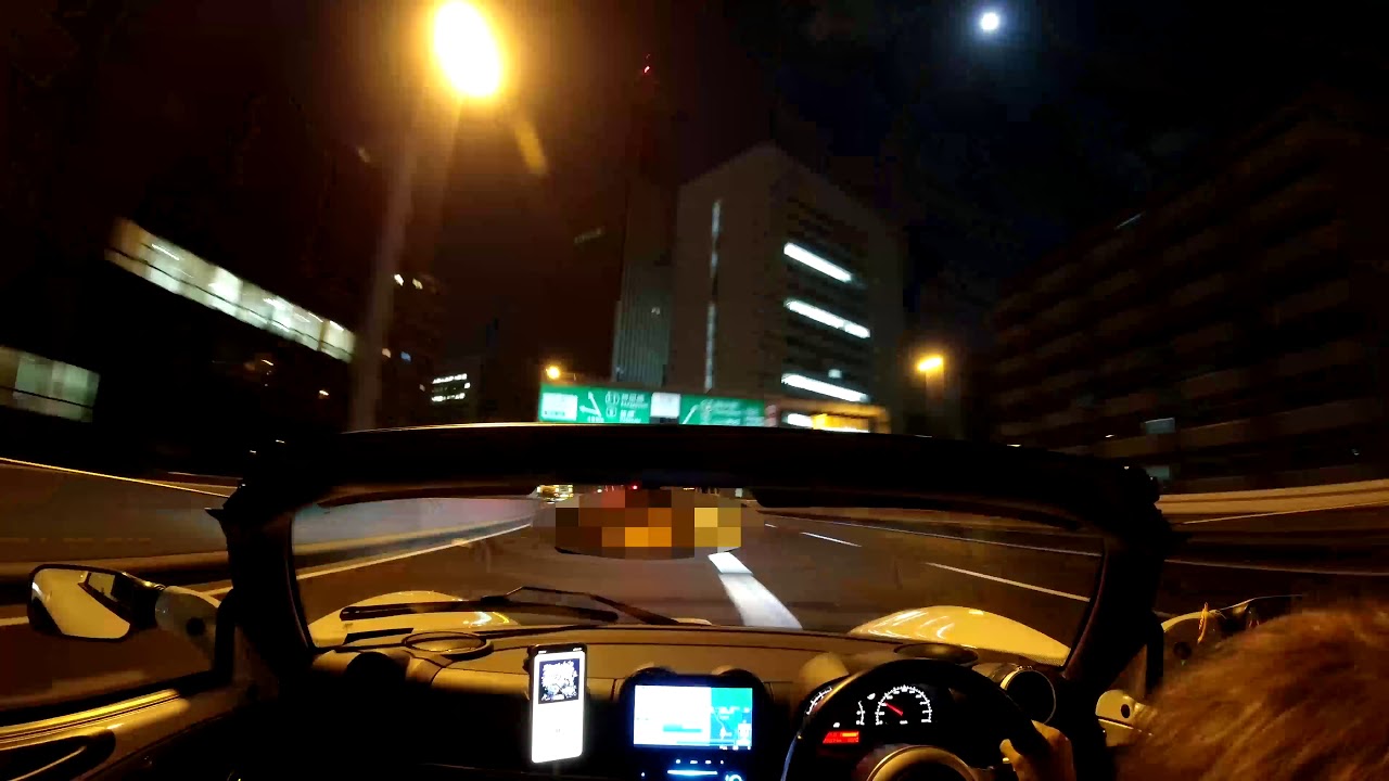 4K Tokyo night drive timelapse shot with OSMO Action - YouTube