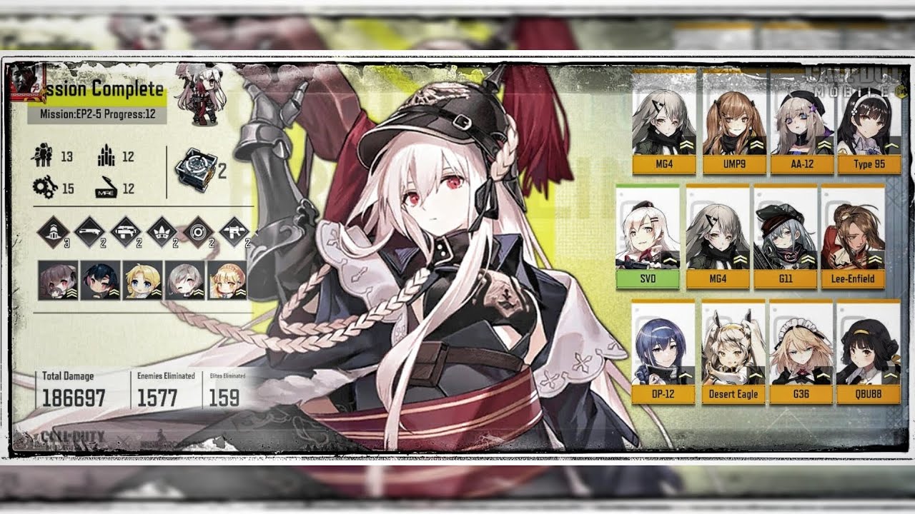 CODM x Girls Frontline | Kar98k Airport Map 2-5 Stage 11 & 12 (Final ...