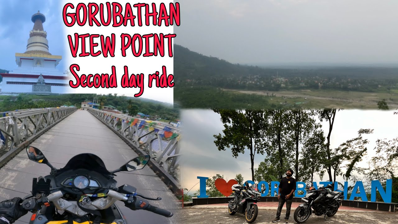 Gorubathan Best view point |second day ride 🏍️|New secret🤫view point ...