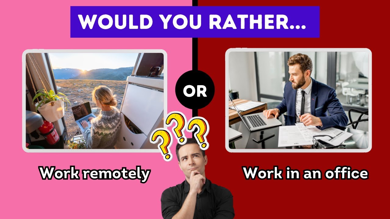 Would You Rather: Career Edition #quiz #wouldyourather - YouTube