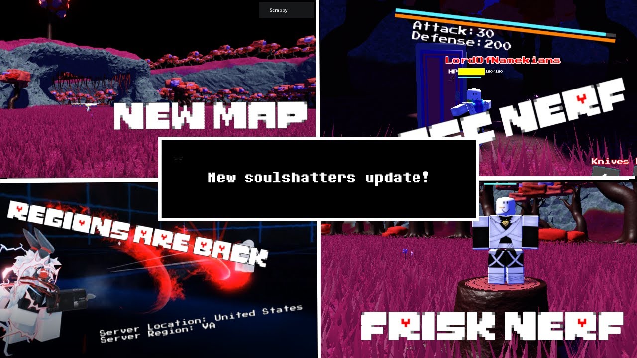 Soulshatters new big update/GT Chara sneak peeks || SOULSHATTERS ...