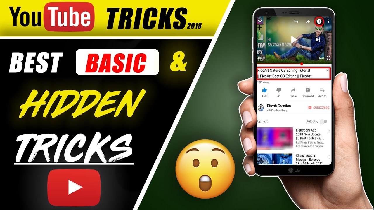 [2018] New YouTube Tricks that you should know || YouTube Secret tricks ...