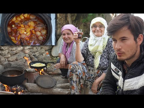 EFSANE BİR ŞEY ÇOK ŞAŞIRACAKSINIZ 😱 GELENEKSEL VE YÖRESEL ET YEMEĞİ ✅SİZLER İÇİN DÜĞÜN YEMEĞİ YAPTIK