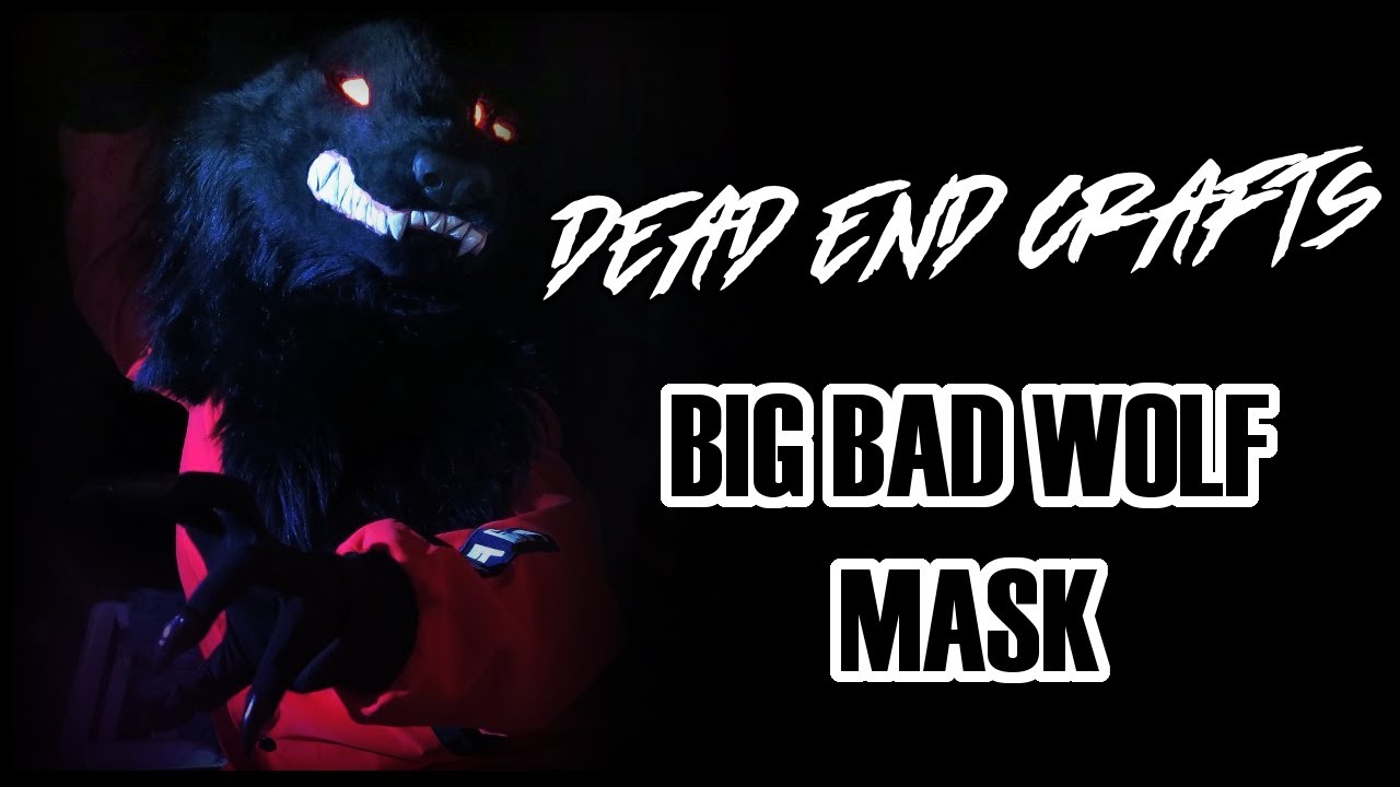 Making My Big Bad Wolf Mask from Halloween 2020 - YouTube