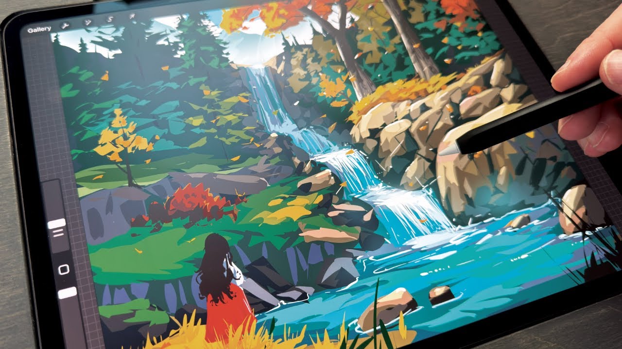 Behind the Scenes of My Digital Art Process! - YouTube