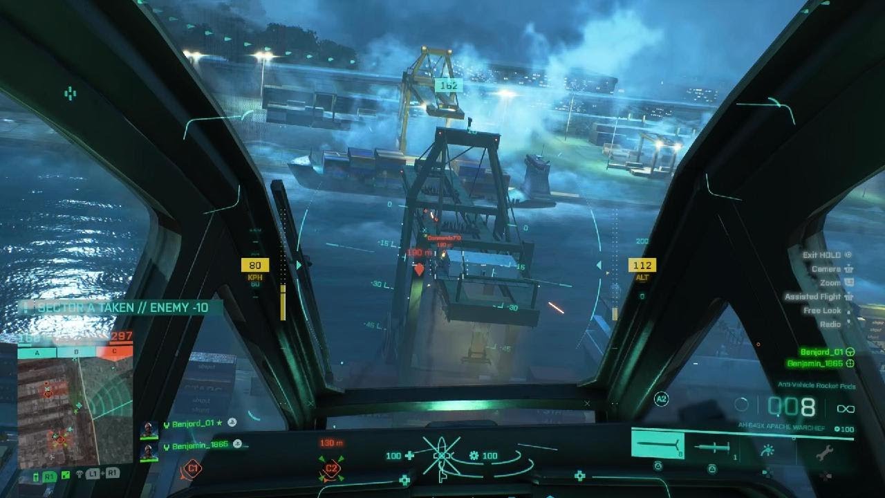 BF2042 Decent Apache Squad run on Manifest - YouTube