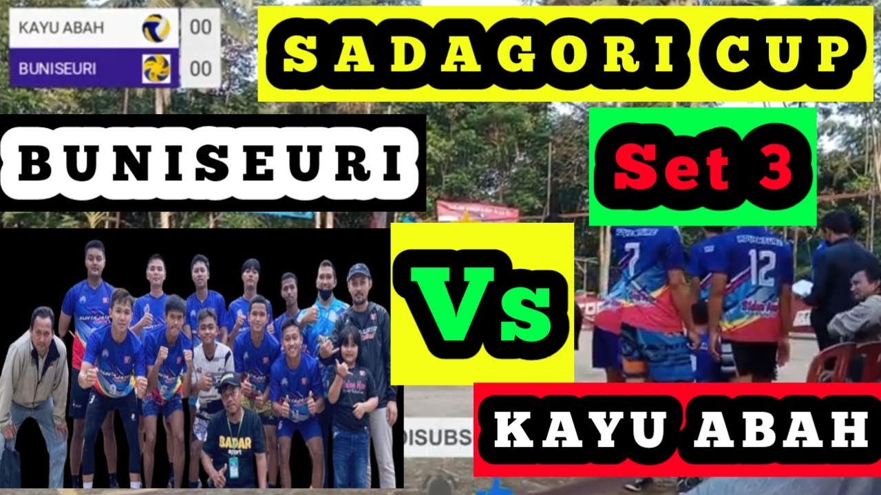 ANTAR DESA SADAGORI CUP! Set3. KAYU ABAH(citeureup) VS BUNISEURI (SJ) # ...