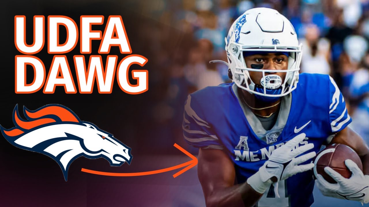 Is RB Blake Watson a LOCK To Make The Denver Broncos Roster? UDFA ...