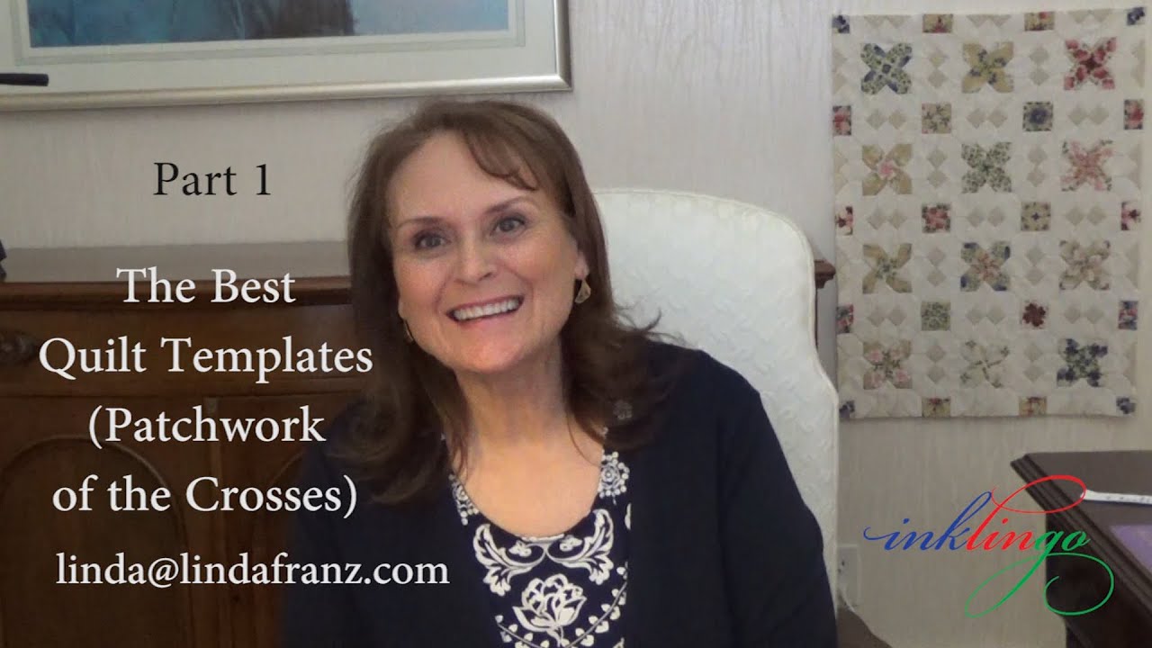 Lucy Boston Patchwork of the Crosses - Part 1 Templates - YouTube