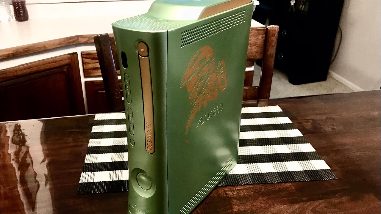 Custom Halo Xbox 360 - YouTube