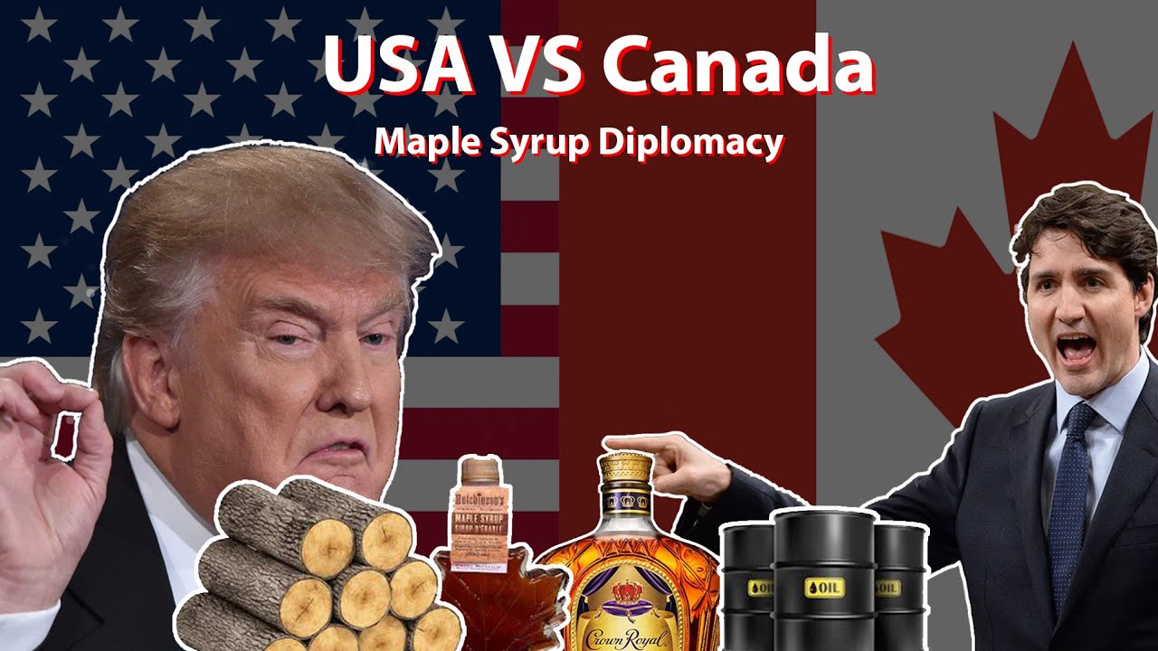 Trump's 25% Tariff is Coming?! USA vs Canada, Maple Syrup Diplomacy ...