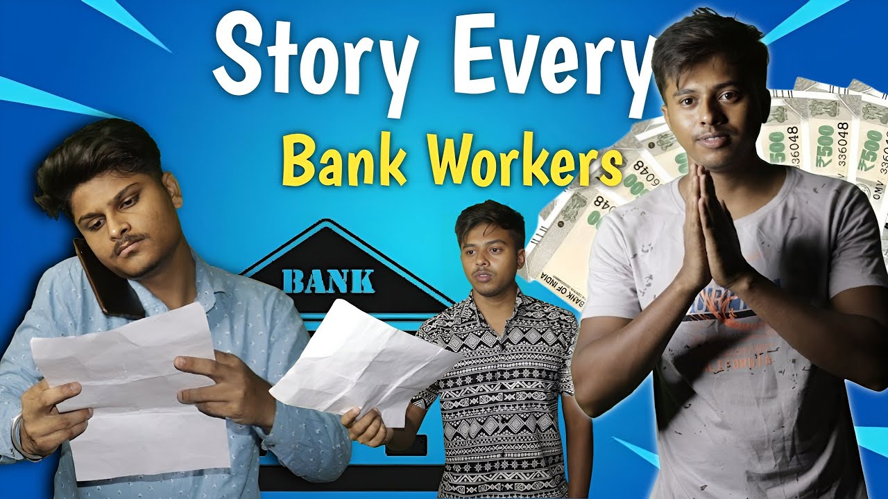 Story Every Bank 🏦 Workers || Comedy Video || Bank Workers Funny video ...