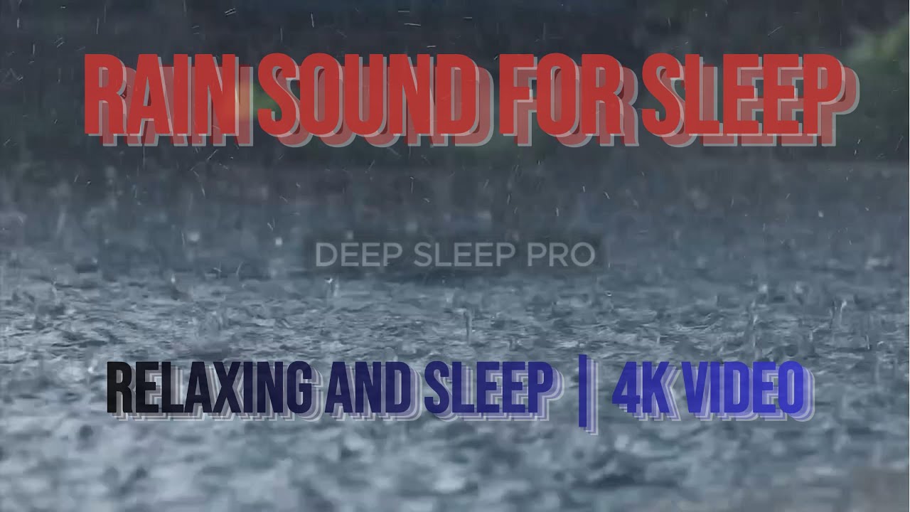 Rain Sounds for Sleep | Gentle Rain to Help You Relax & Fall Asleep ...