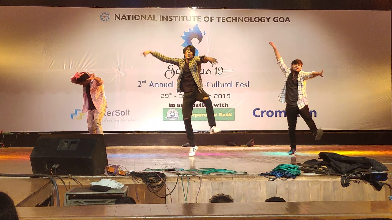 IIT GOA STUDENTS DANCE PERFORMANCE AT NIT GOA SAAVYAS 2019 FEST - YouTube