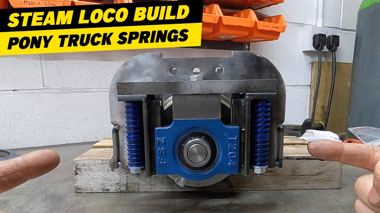 The Pony Truck - Pt 6 - EP21 - 7.25" Gauge Steam Locomotive Build ...