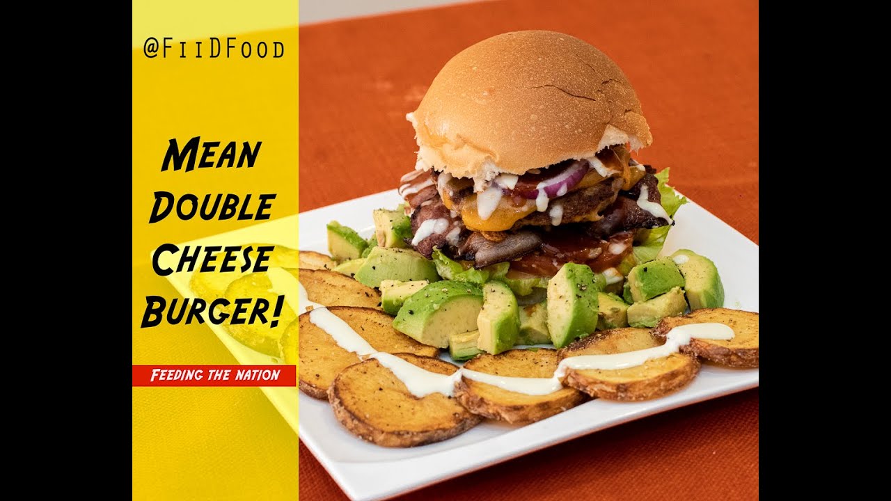 Homemade Double Cheeseburger Recipe - YouTube