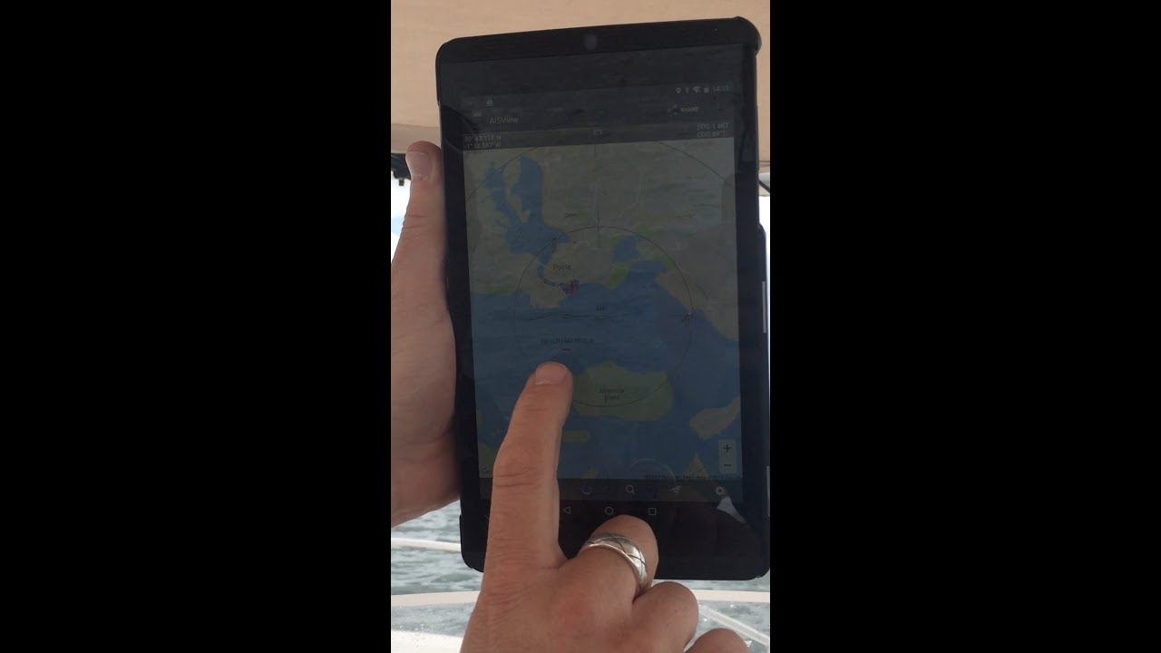 How to use AISView - AIS boating app - YouTube