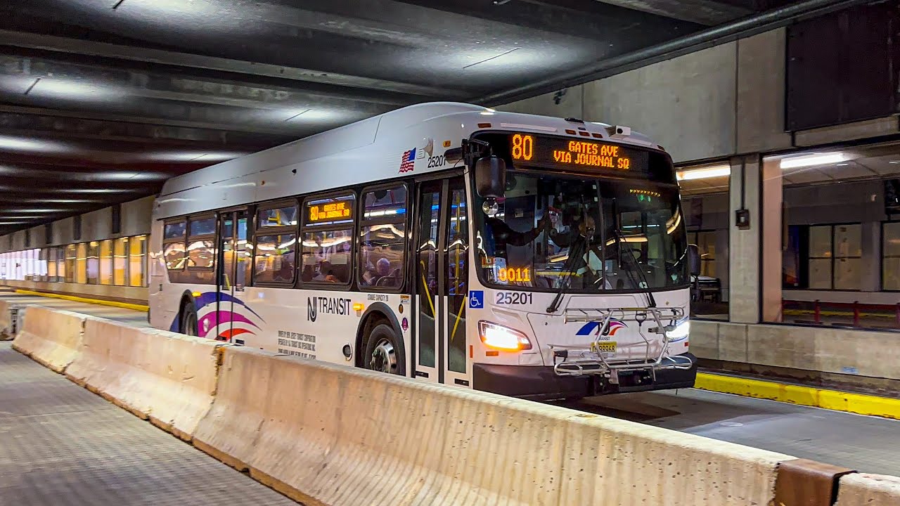 New Jersey Transit 2025 New Flyer XD40 25201 on Route 80 Ride - YouTube