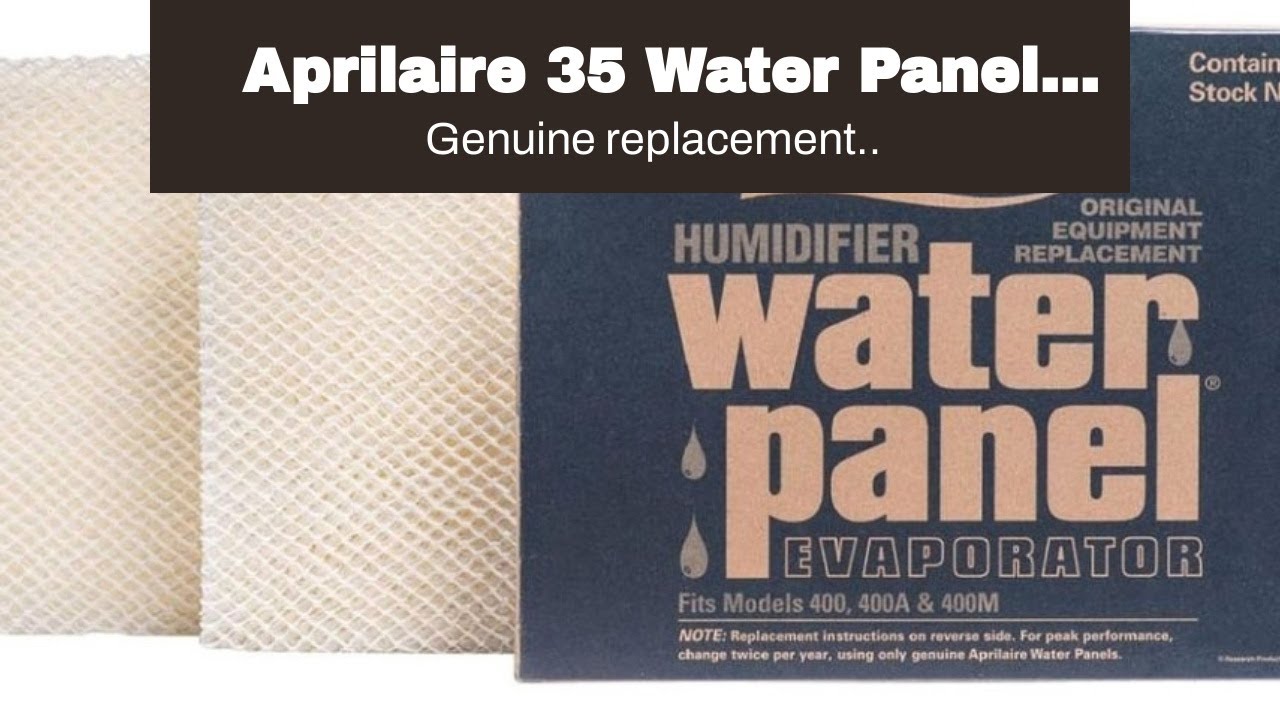 Aprilaire 35 Water Panel Humidifier Filter Replacement for Aprilaire ...