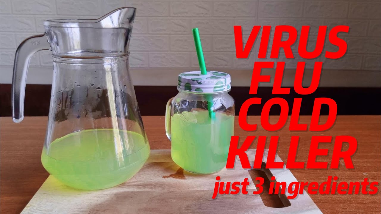 Viruses, the flu, and colds can be treated naturally with just 3 ...