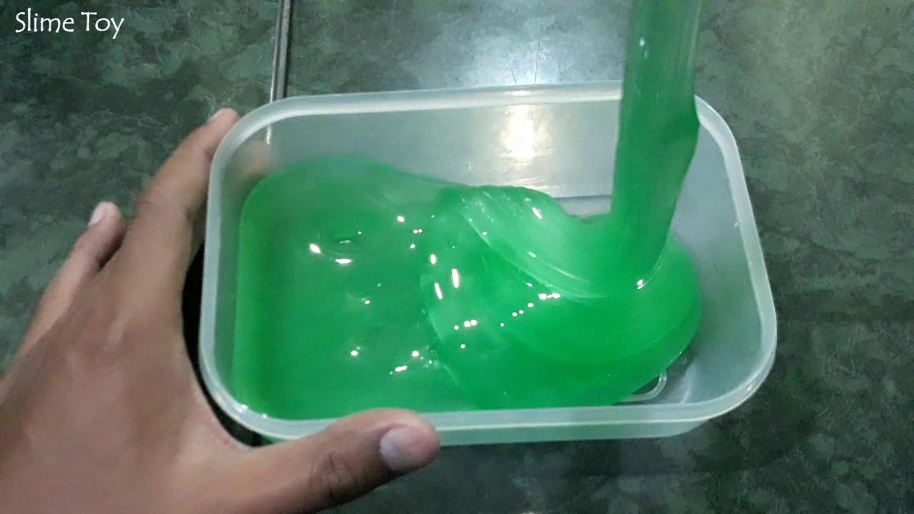 Sunlight Clear Slime After 1 Month - Sunlight Slime Clear Glue - How To ...