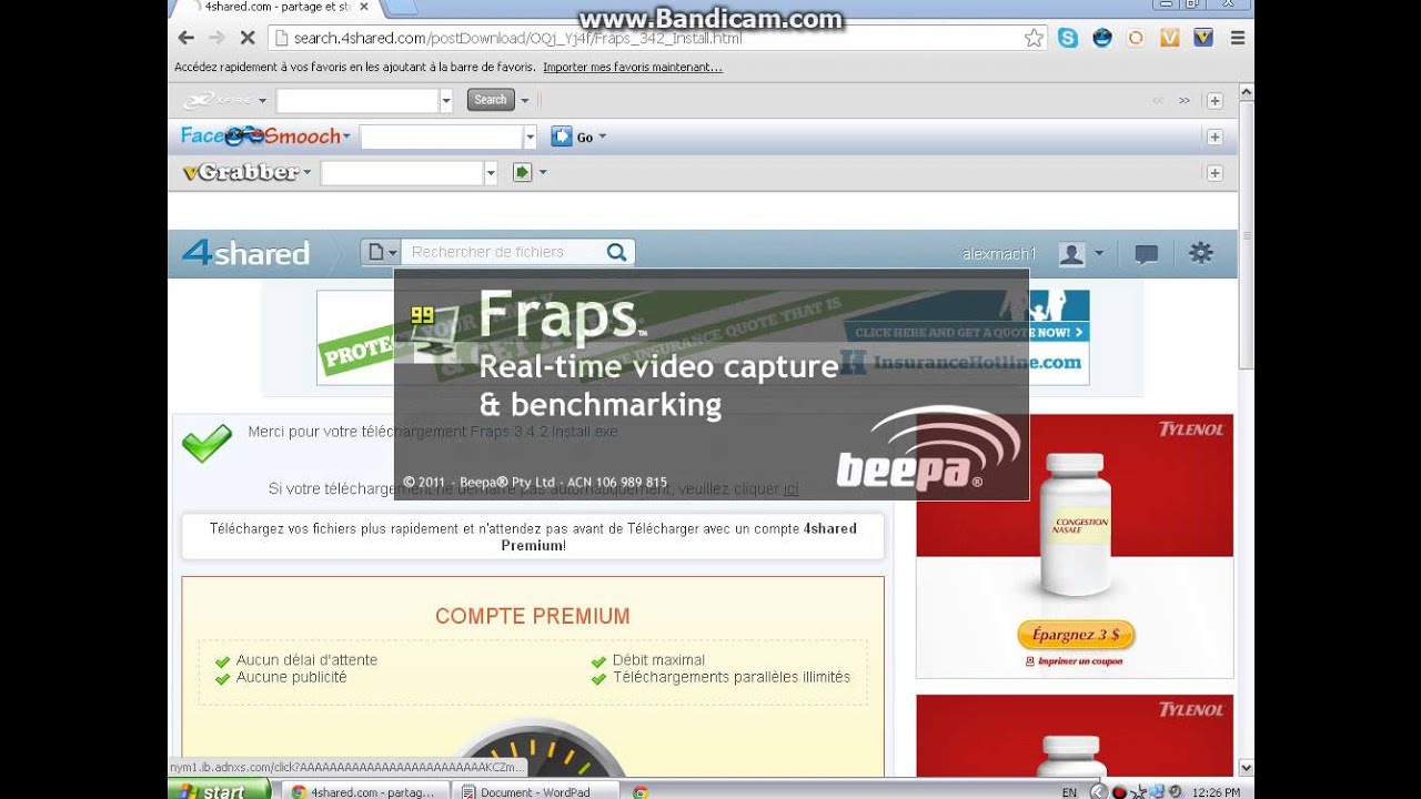 How to get Fraps (Full version) FOR FREE! December 2012! - YouTube