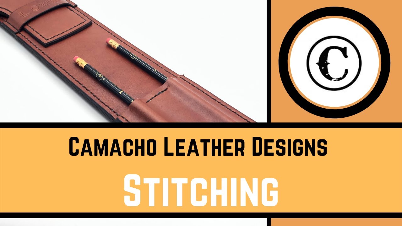 Stitching - Camacho Leather Designs - YouTube