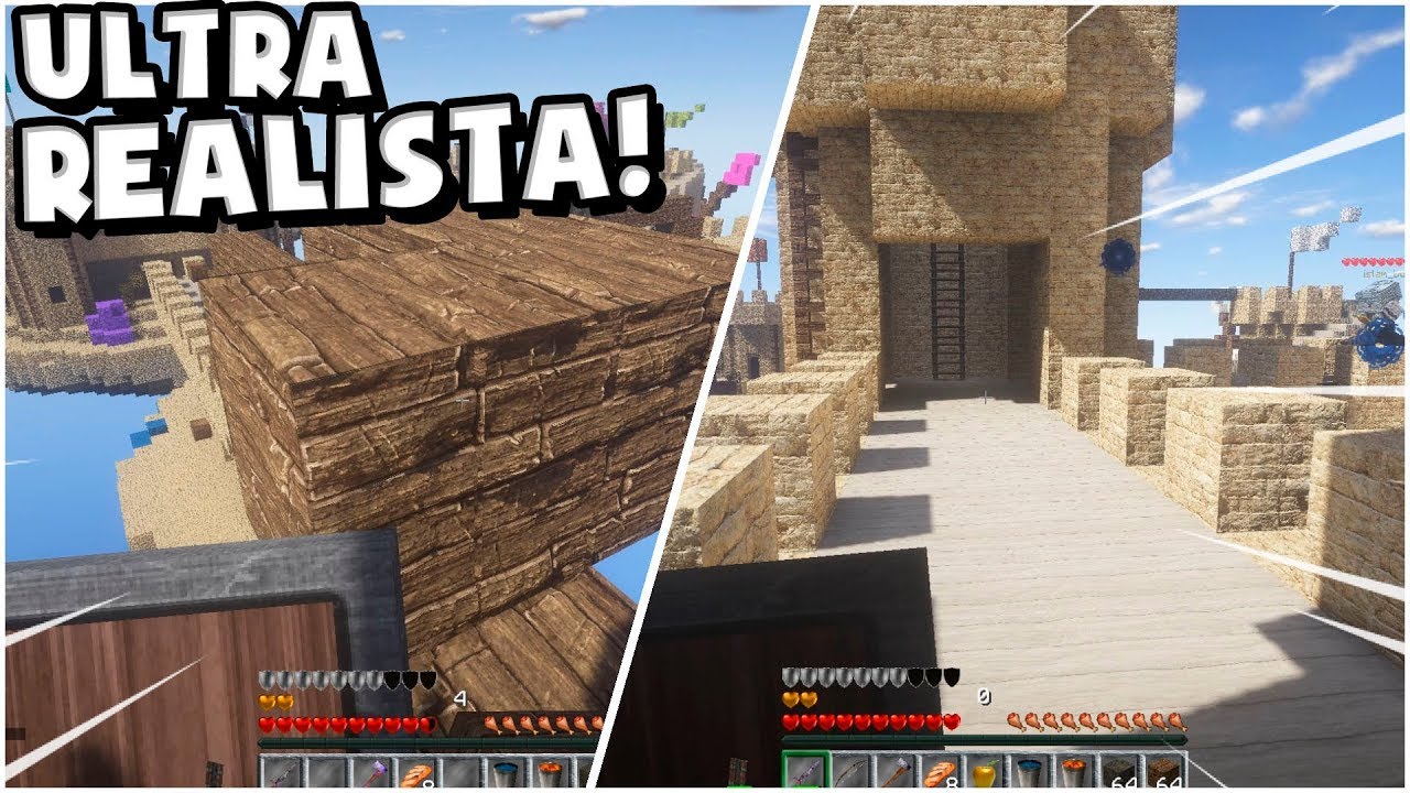 MINECRAFT ULTRA REALISTA !!!!! totalmente IN-CRE-I-BLE!!!! - YouTube