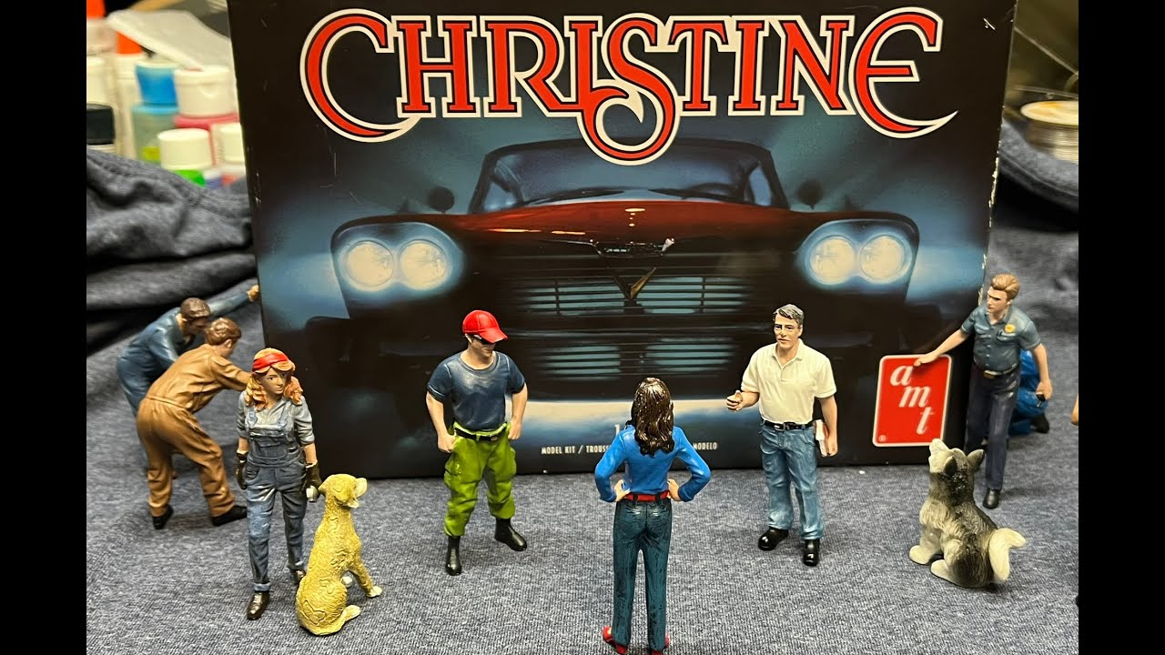 AMT Christine 1958 Plymouth Fury Unboxing - YouTube