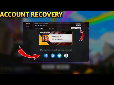 How to Recover Free fire id | Free fire Account Recovery system # ...