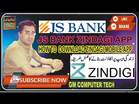 js bank zindagi app installation || how to install zindagi app ...