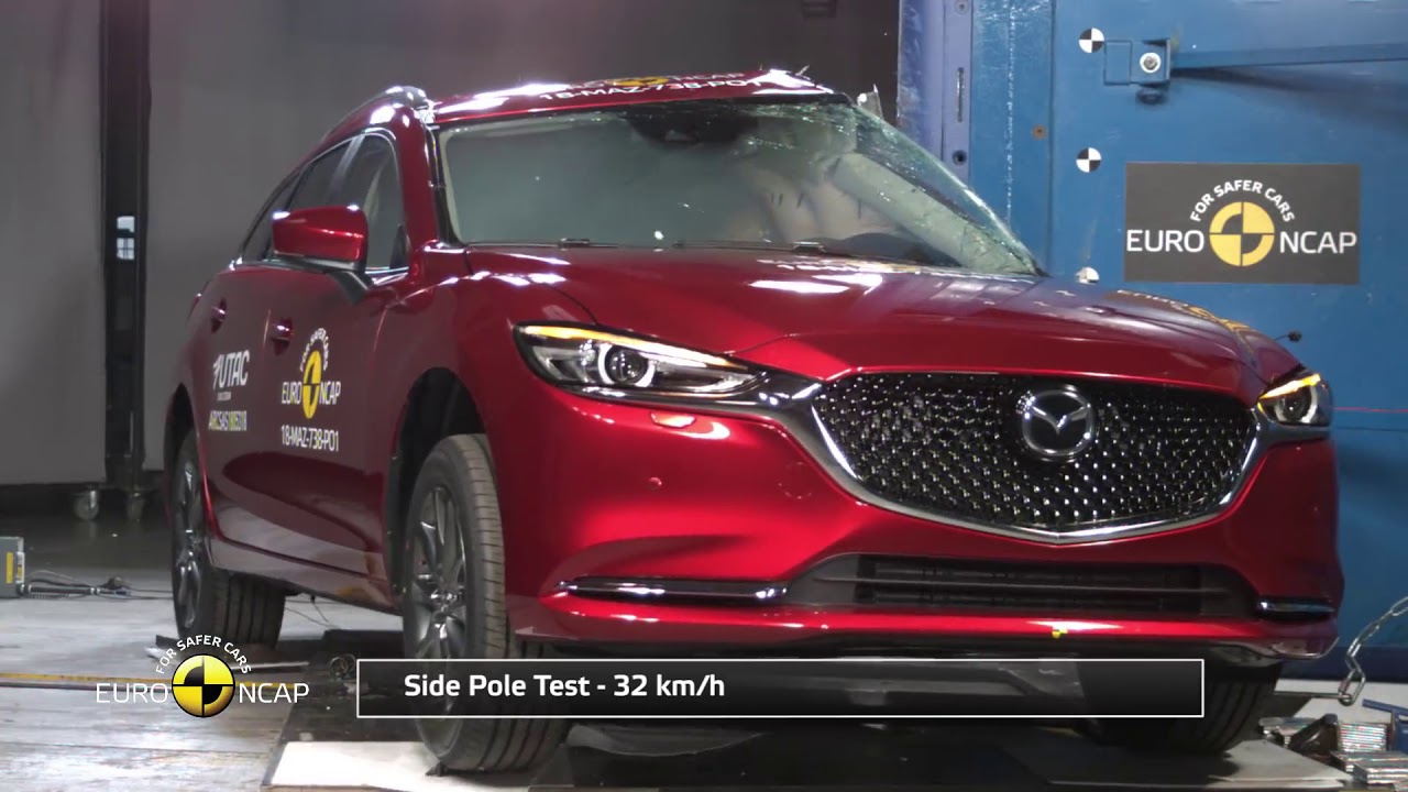 Mazda 6 2018 Crash Test - YouTube