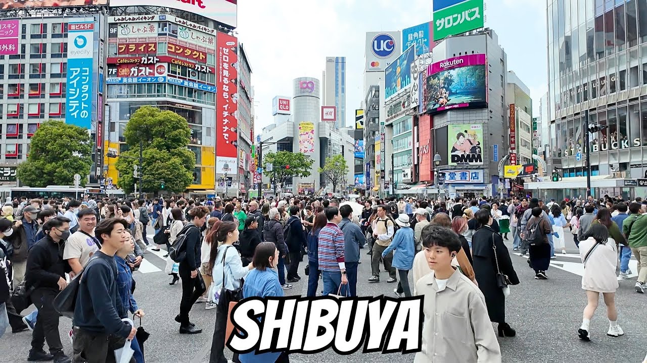 Spent the day running around Shibuya - Travel Vlog Day 2 - YouTube