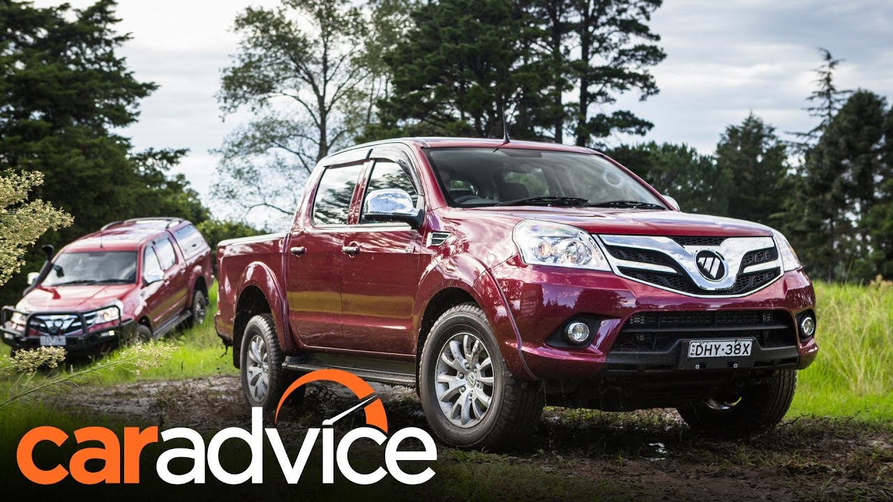 2017 Foton Tunland 4x4 review | CarAdvice - YouTube